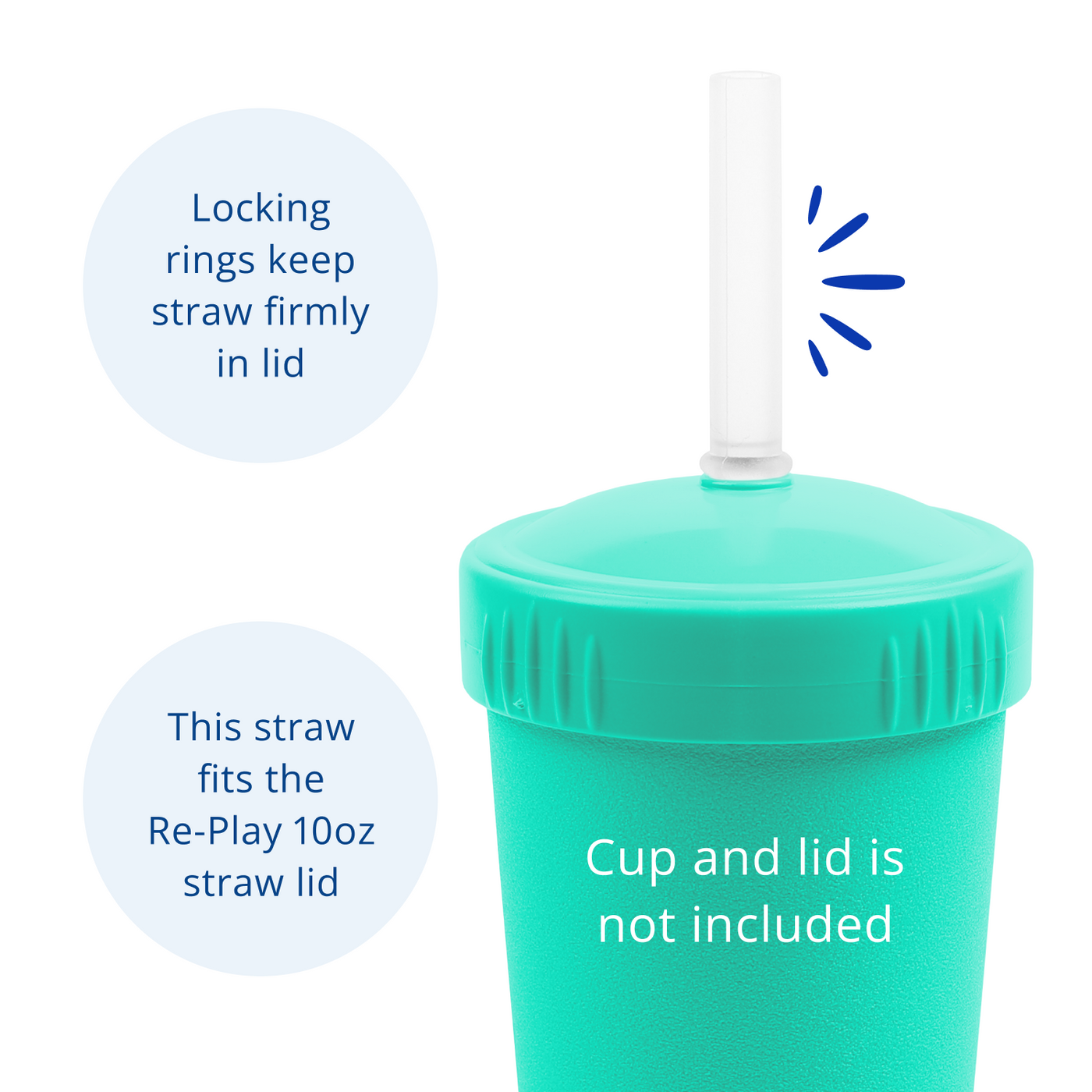Silicone No Pull-Out Straw – Re-Play